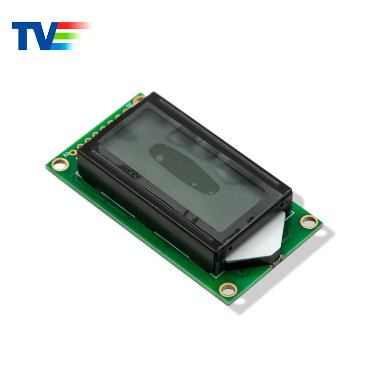TVC0802F1 (White LED B/L) 8x2 FSTN Monochrome Character LCD Display Module | Topovision ...